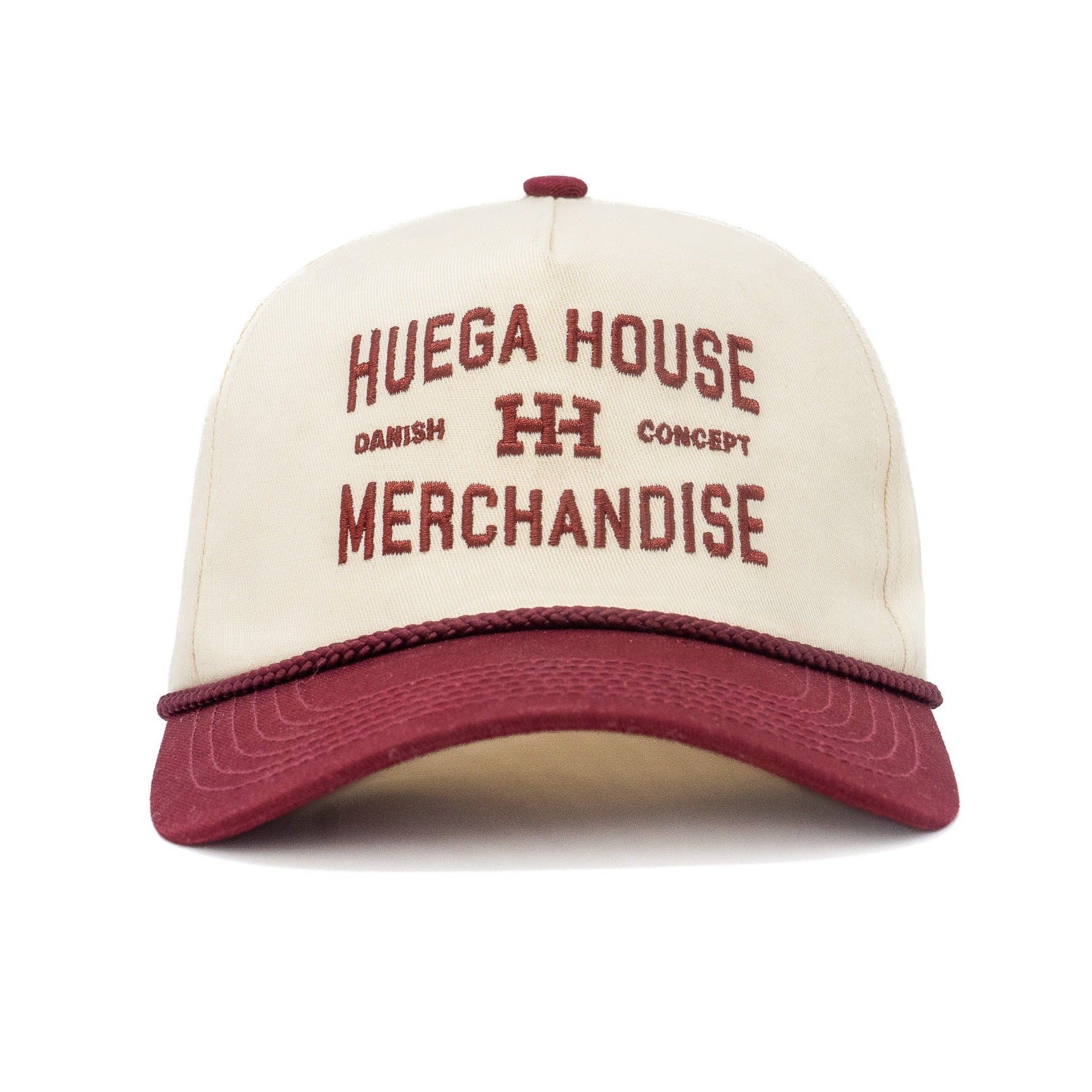 Range | Maroon & Natural Hat – Huega House